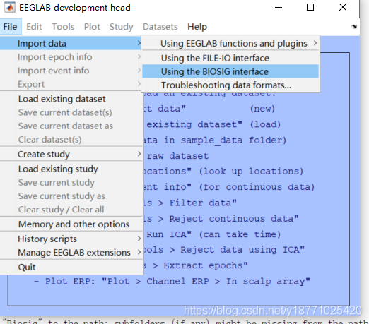 matlab edf,EEGLAB安装、EDF数据导入、EEG预处理（Matlab）-CSDN博客
