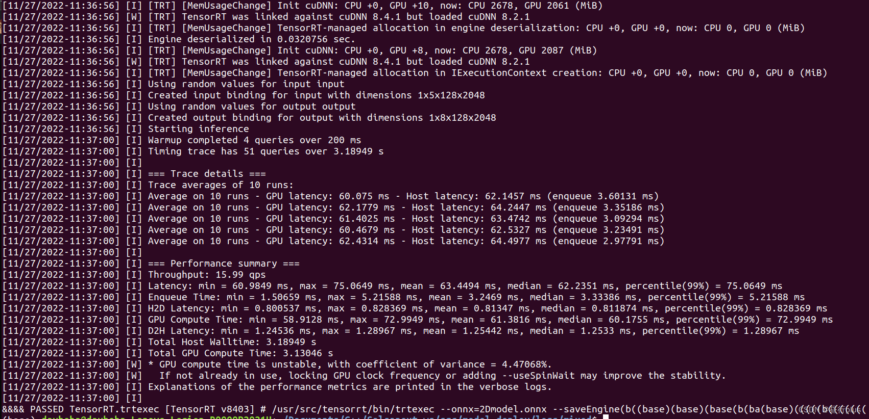 C++/Python 调用 Pytorch -＞ ONNX -＞ TensorRT 模型转换与部署_onnx转tensorrt-CSDN博客