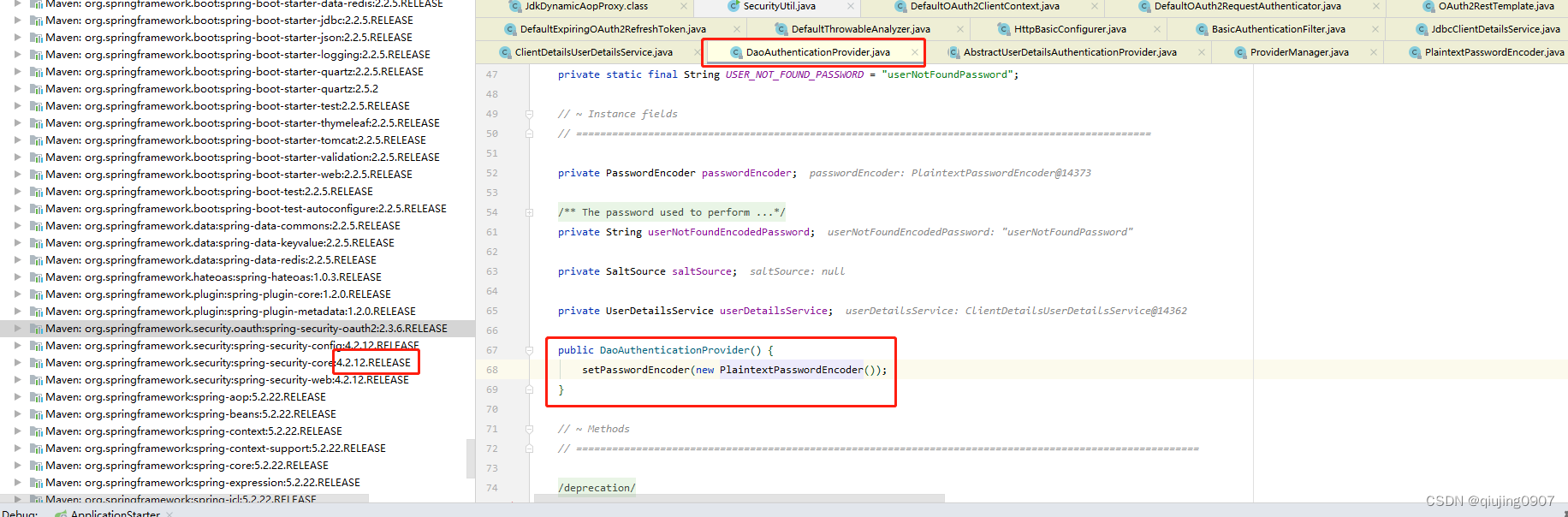 Spring Security请求oauth/token接口报401 Unauthorized-CSDN博客