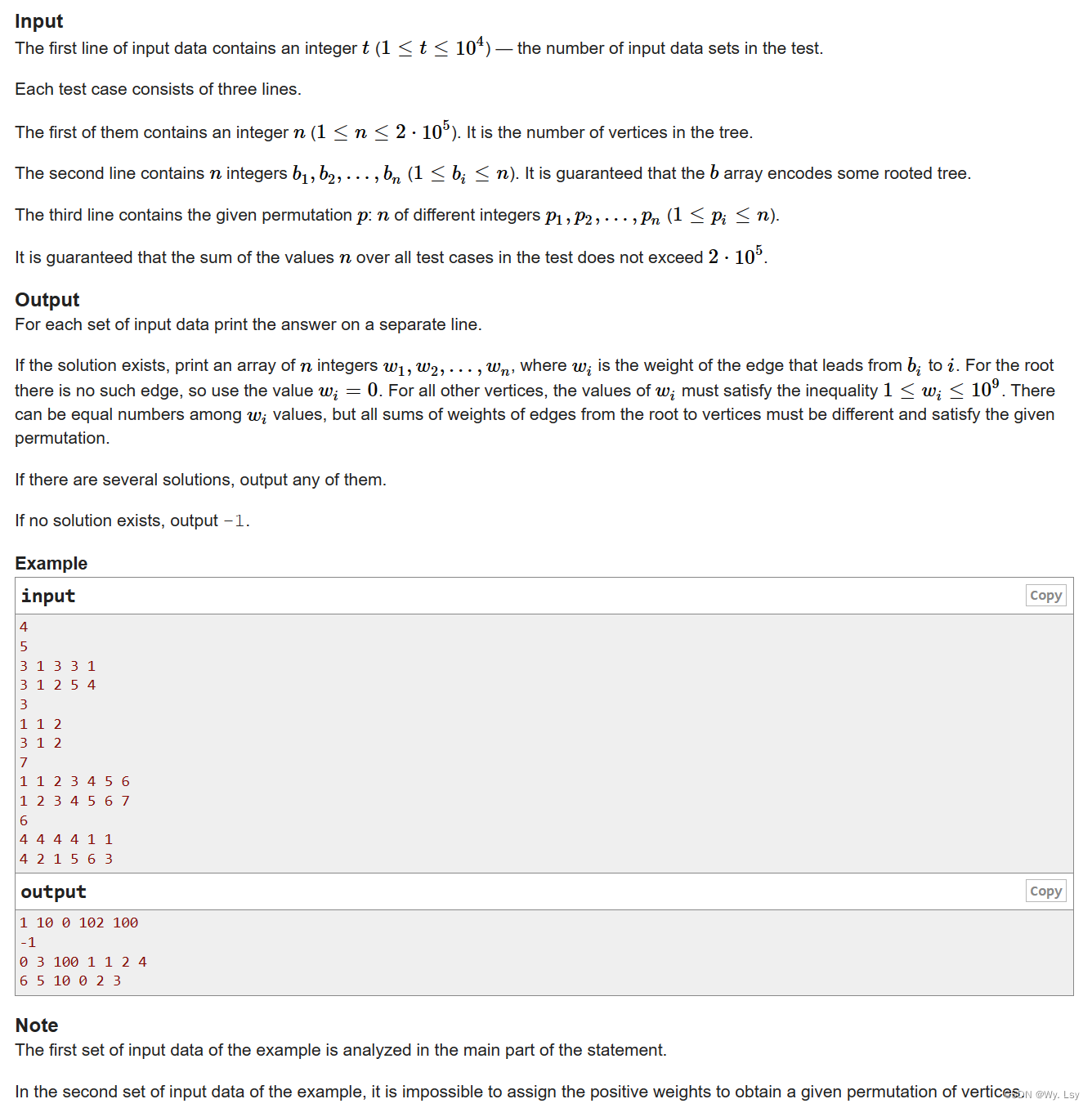 D. Weights Assignment For Tree Edges - 思维（树）-CSDN博客