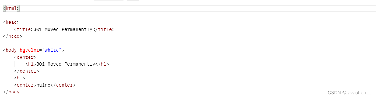 nginx 301 Moved Permanently-CSDN博客