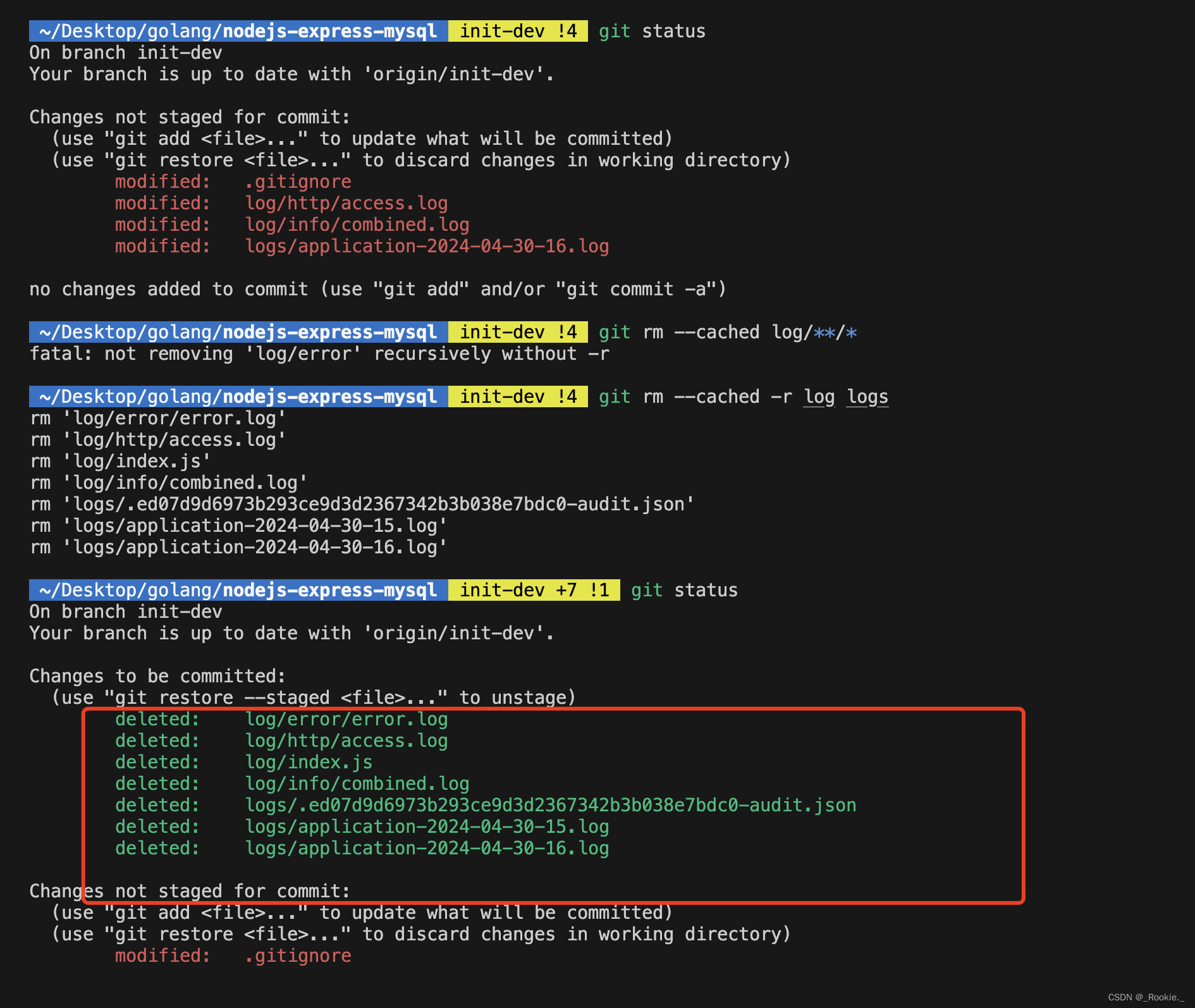 gitignore 解析_.gitignore中已含有dist-CSDN博客