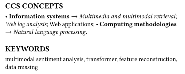 【论文精读】| Transformer-based Feature Reconstruction Network for Robust Multimodal Sentiment ...