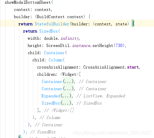 flutter showModalBottomSheet setState不起作用_程序猿吉良吉影-华为开发者空间
