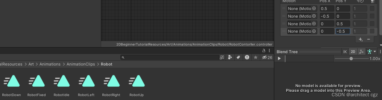 【Unity2D】角色动画的切换_unity animator动画切换-CSDN博客