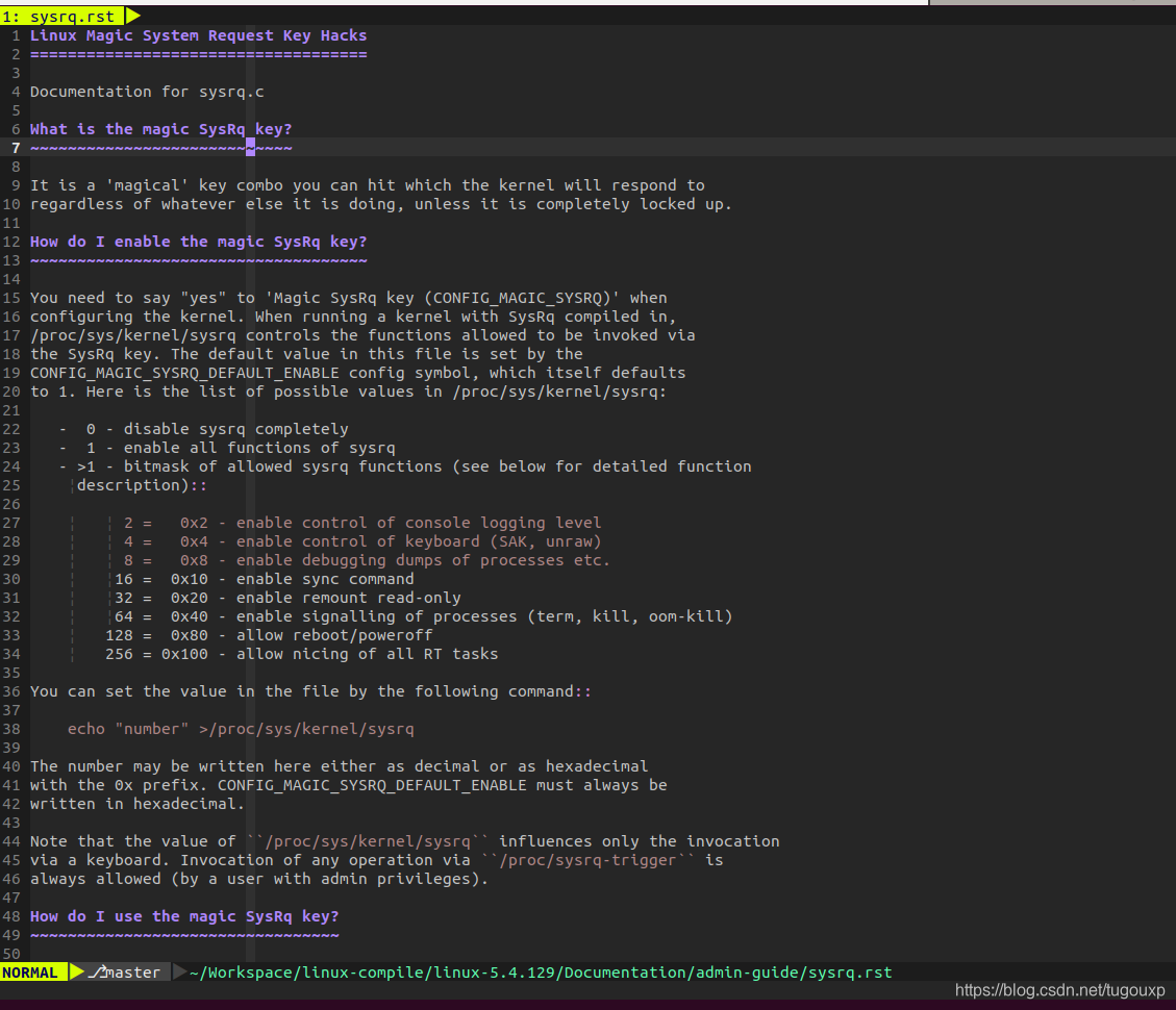Linux内核sysrq调试调优_echo c sysrq-CSDN博客