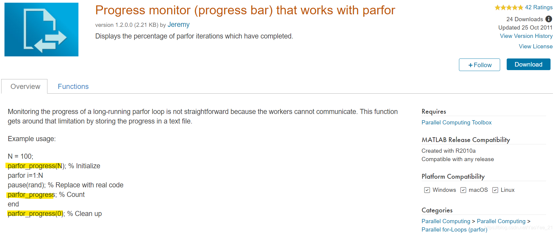 【Matlab】parfor并行运算如何显示进度条？_matlab 并行计算进度条-CSDN博客
