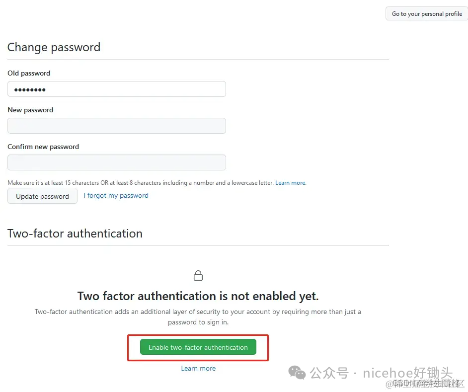 github two-factor authentication是个啥？-CSDN博客