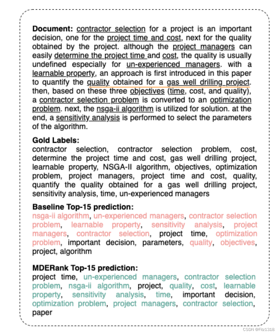 MDERank A Masked Document Embedding Rank Approach for Unsupervised Keyphrase Extraction阅读笔记-CSDN博客