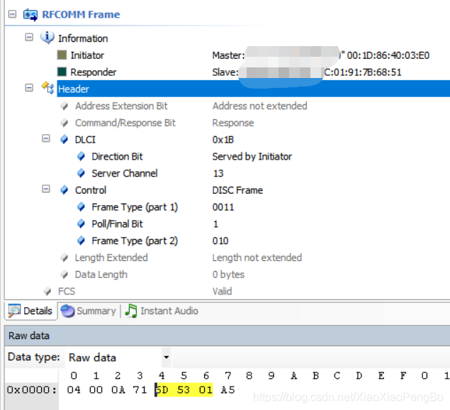 传统蓝牙RFCOMM协议（Bluetooth rfcomm）流程介绍_rfcomm message stream-CSDN博客
