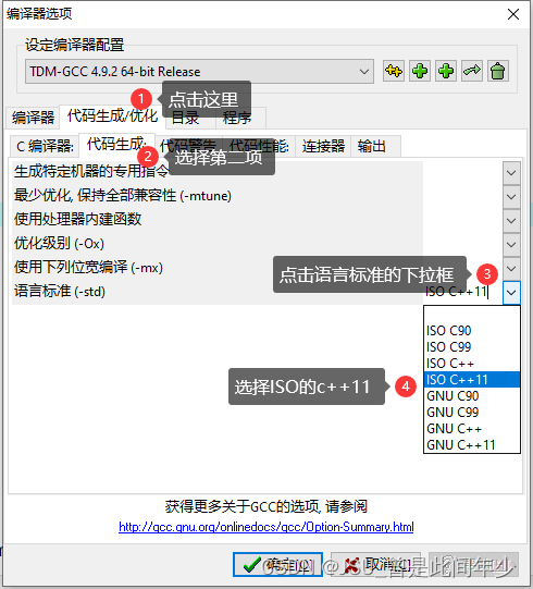 设置DevC++支持c++11标准_devc++设置c++11-CSDN博客