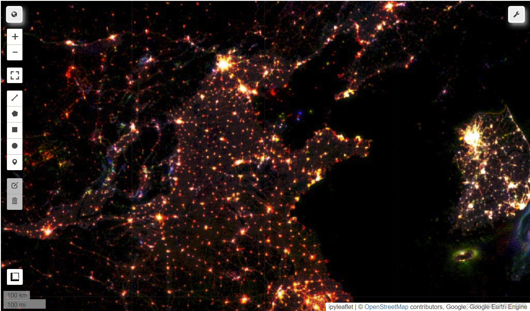 GEE：灯光数据RGB合成_夜间灯光数据gee-CSDN博客