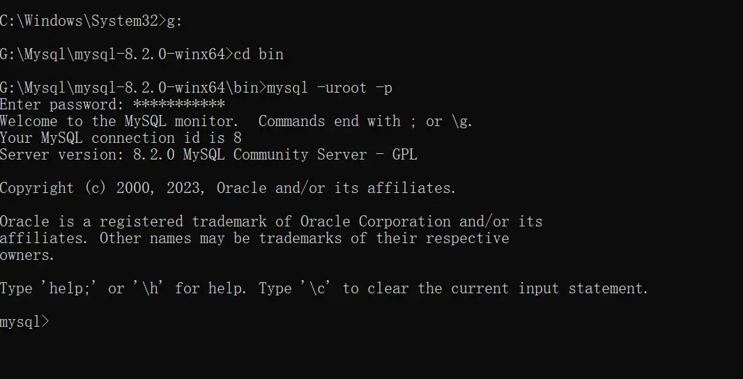 MySQL 8.2安装解压包版_mysql8.2安装包-CSDN博客