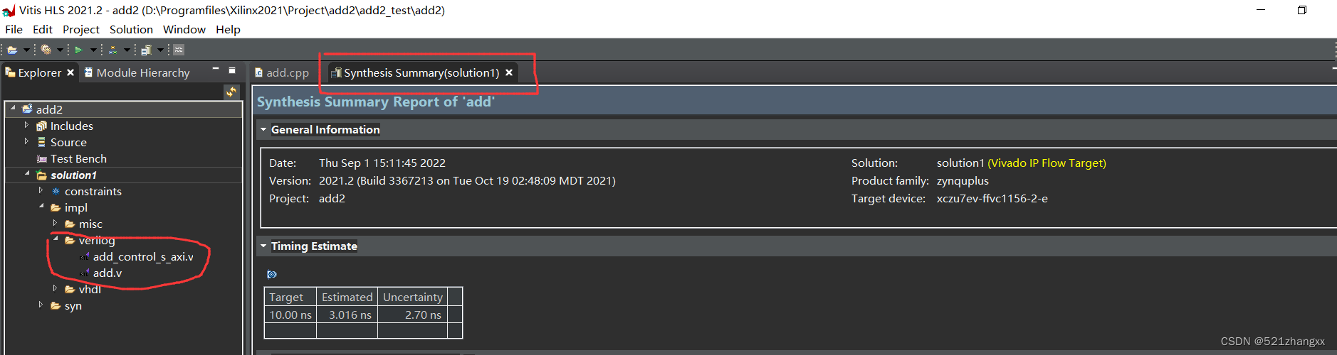 vitis HLS 创建IP核步骤_vitis hls top function-CSDN博客