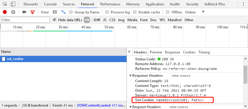 python学习笔记——flask之cookie_python flask cookie-CSDN博客