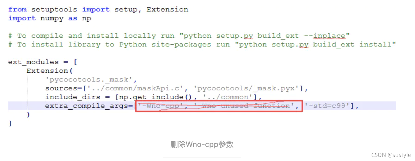 windows电脑安装pycocotools解决问题-CSDN博客