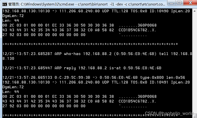 【2023】Windows环境搭建Snort+BASE入侵检测系统_snort系统-CSDN博客