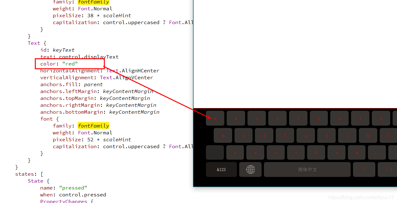QML虚拟键盘添加自定义样式_qml keyboardstyle-CSDN博客