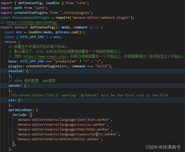 Vue3vitemonaco Editorjs编辑报错error Unexpected Usage At Editorsimpleworkerloadforeignmodule Csdn博客