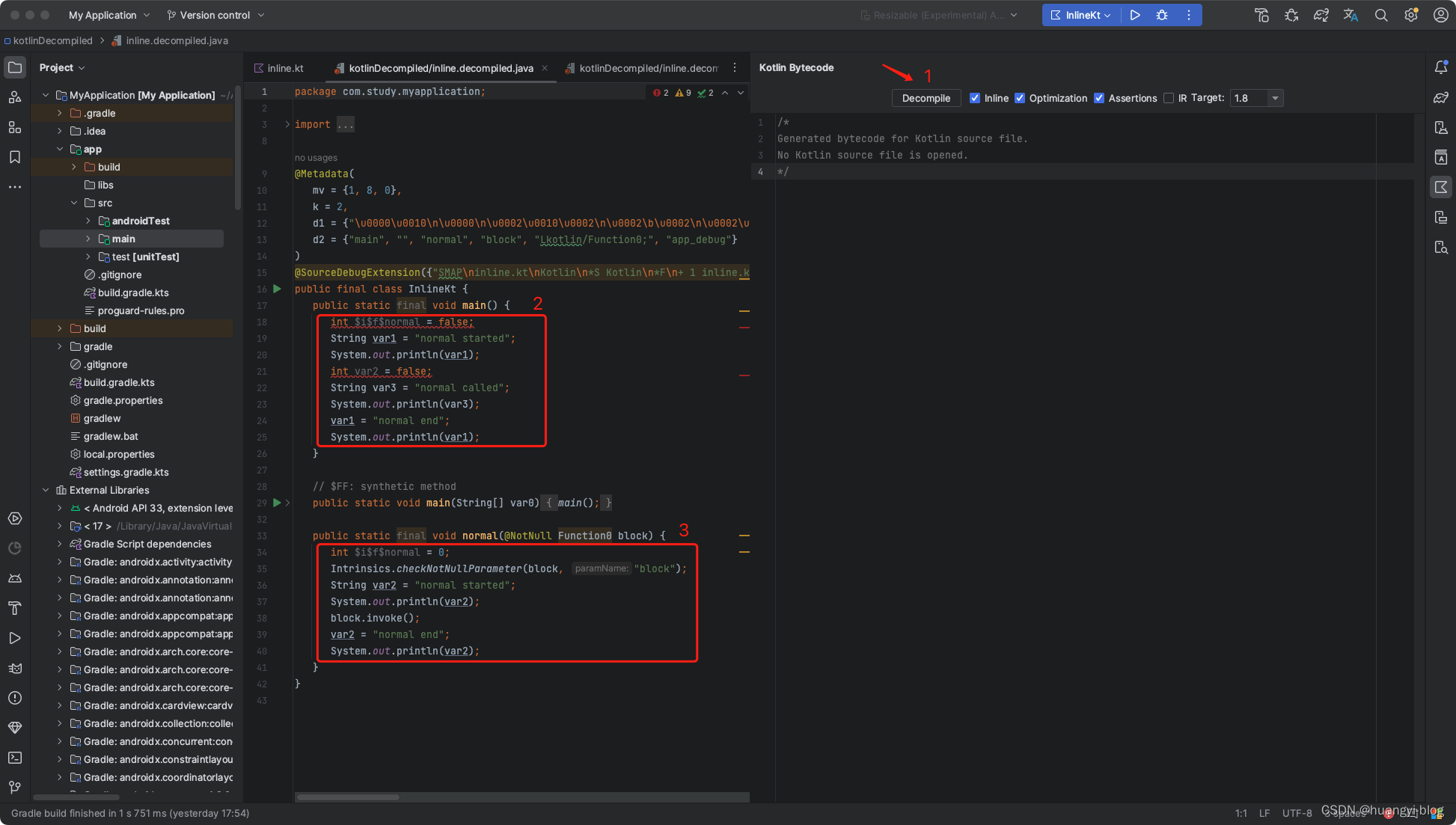 Kotlin语法基础篇五：inline、noinline、crossinline_kotlin inline crossinline-CSDN博客