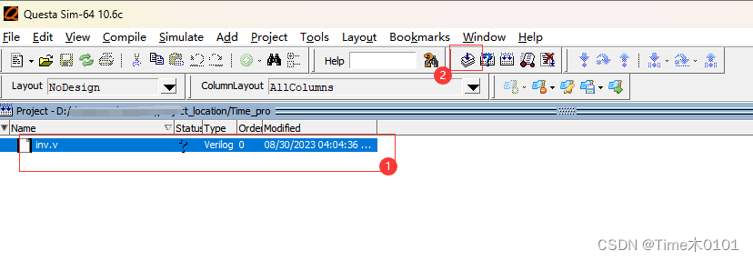 Questa Sim使用教程-仿真示例-CSDN博客