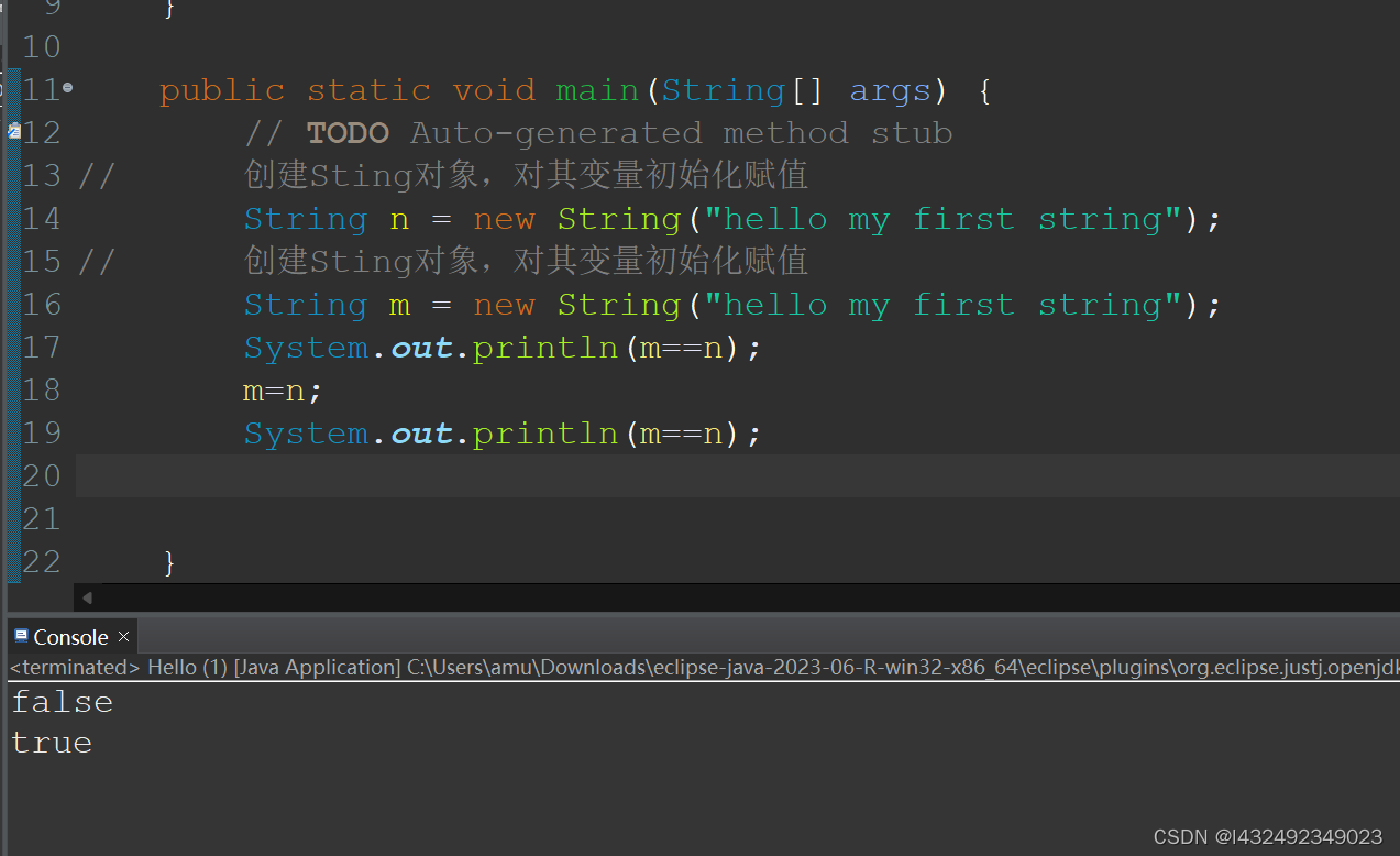 [original studying] the using of ‘String‘-CSDN博客