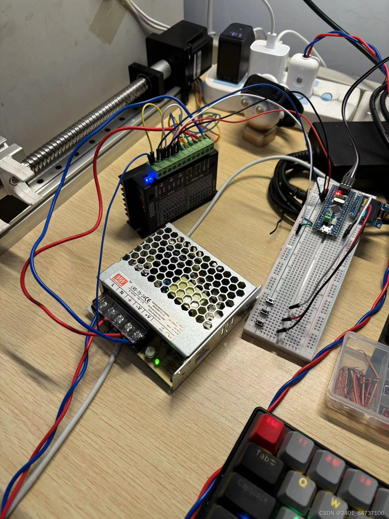 江科大stm32教程之后的TB6600驱动步进电机训练_stm32f103c8t6驱动tb6600程序-CSDN博客