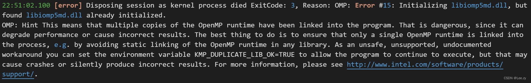 解决Jupyter运行代码显示Kernel Restarting的错误_jupyter kernel restarting-CSDN博客