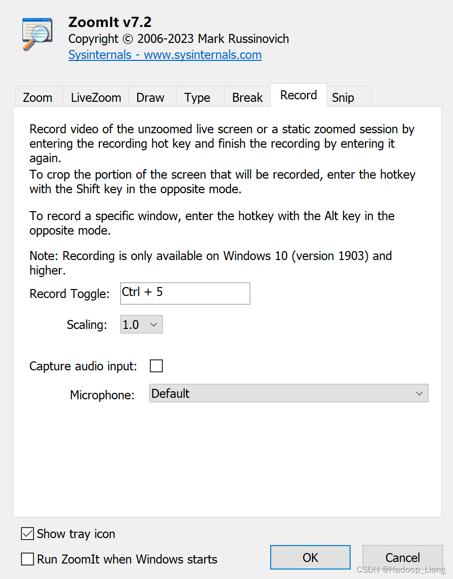 屏幕画笔工具--ZoomIt-CSDN博客