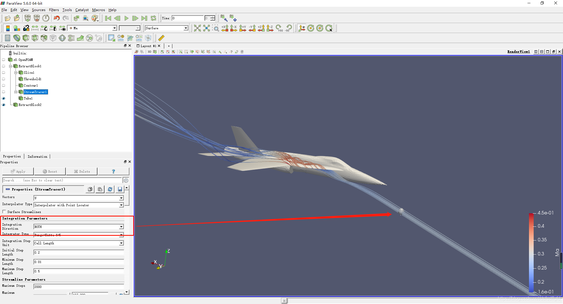 【ParaView教程】第四章 常见问题 —— ParaView中的各种流线生成方法_openfoam后处理生成带箭头的流线图-CSDN博客