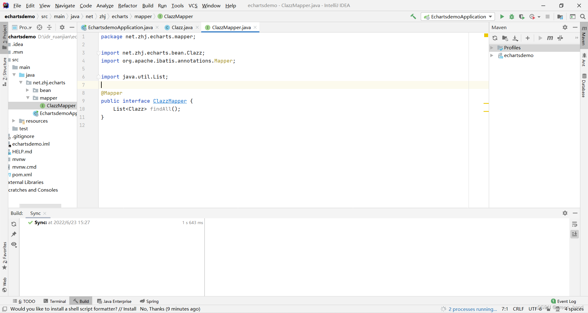 Spring Boot + ECharts 案例演示_eclispe echarts-CSDN博客
