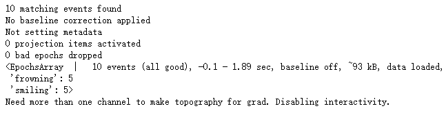 Python Eeg工具库mne中文教程2 Mne中数据结构epoch及其创建方法python Eeg分段 Csdn博客