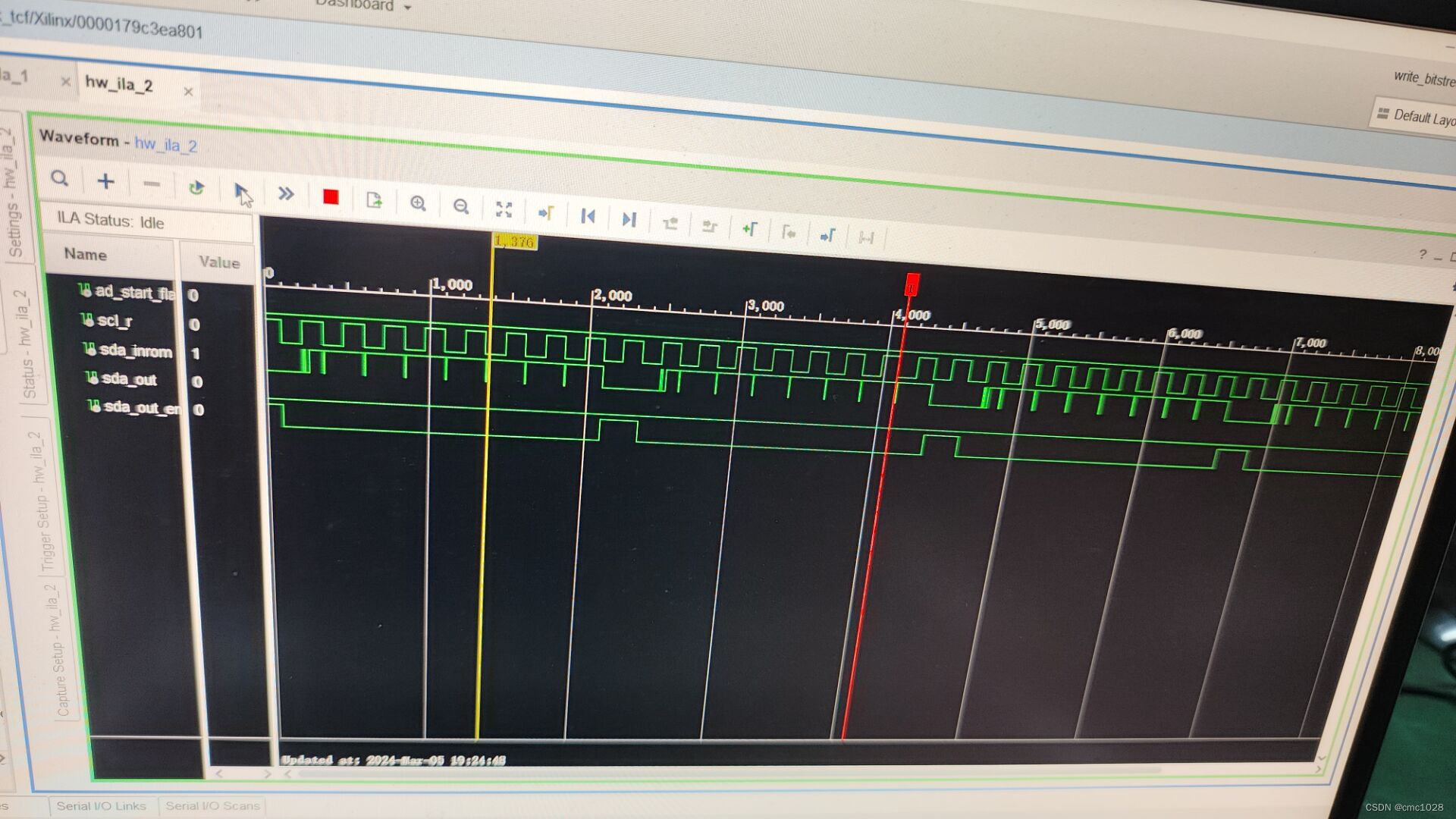 3.FPGA通过iic协议读取EEPROM出现读出数据0xFF_iic读取的数据都是0xff-CSDN博客