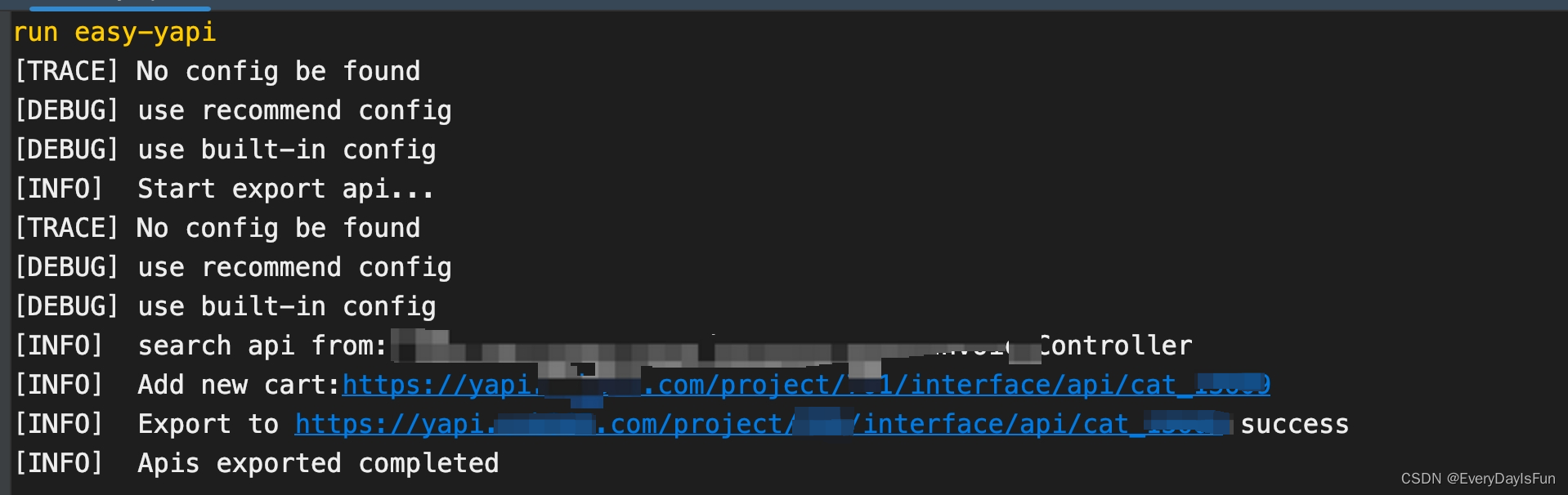 记录一次EasyYapi的配置以及使用-CSDN博客