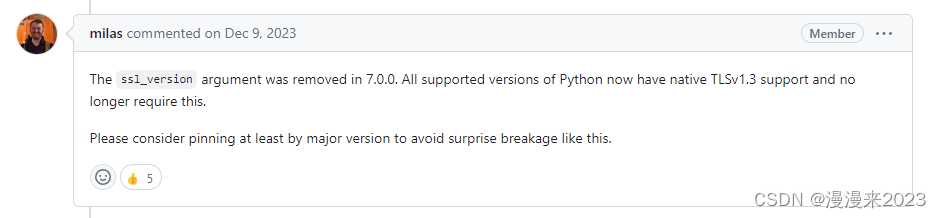 docker-compose up -d 报错 TypeError: kwargs_from_env() got an unexpected keyword argument ‘ssl ...
