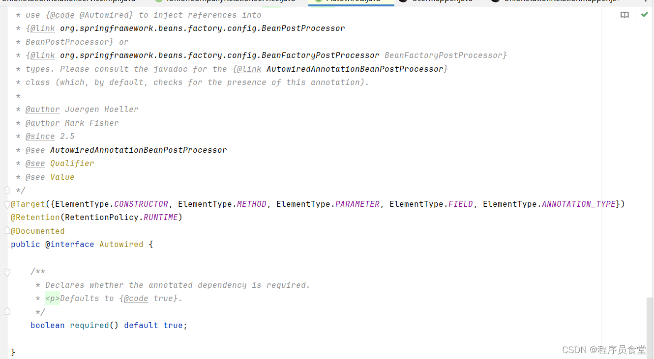 【spring】@Autowired注解学习_spring注解auto-CSDN博客