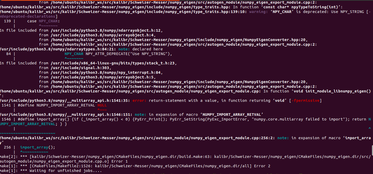 Ubuntu 20.04 + ROS Noetic + OpenCV 4.10编译kalibr相机标定功能包_kalibr使用opencv4编译-CSDN博客