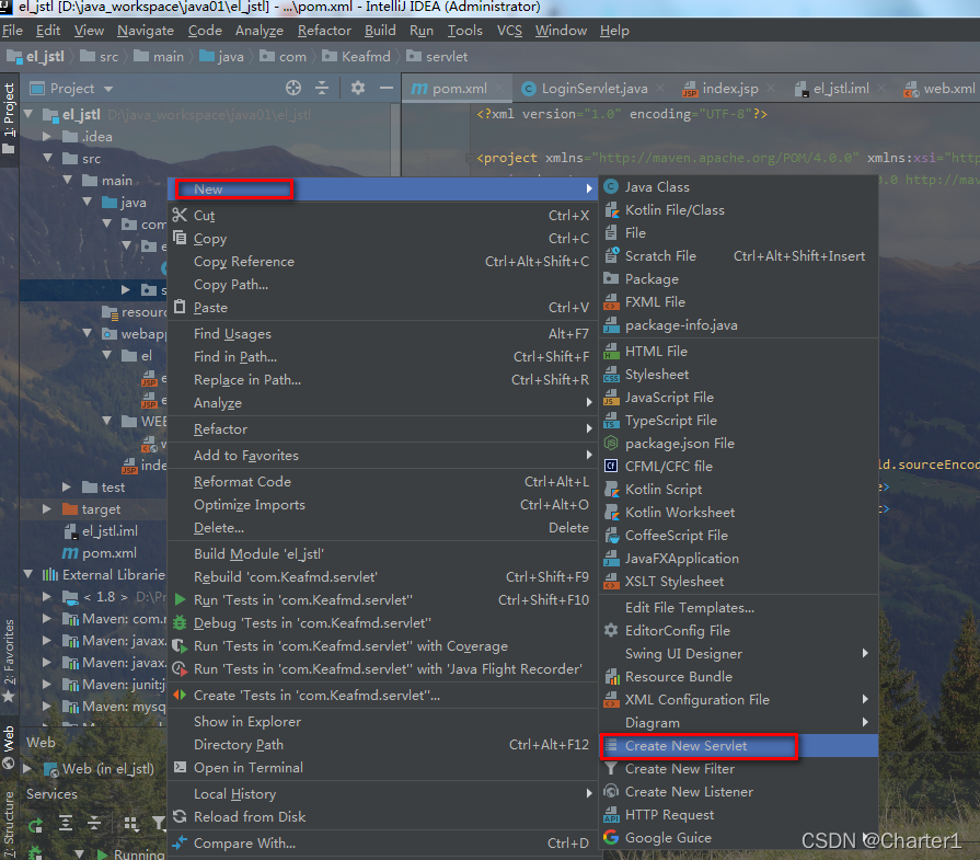 idea文件右键创建New没有Create New Servlet的解决办法_idea没有create new servlet 找不到方法-CSDN博客