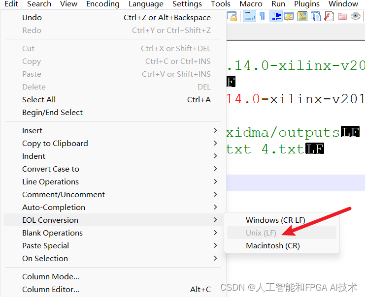 linux与windows脚本格式必须转换，linux只有LF_只能用lf-CSDN博客