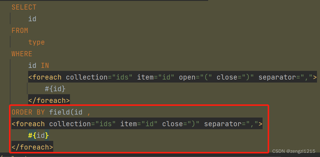 Mybatis中in查询如何将查询结果按传入的list进行排序mybatis中按传入数组顺序排序 Csdn博客