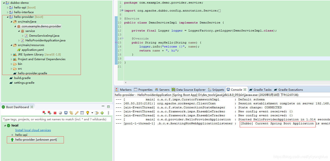 01 玩转Dubbo，Springboot+Dubbo整合Demo_springboot整合 dubbo服务调用demo-CSDN博客