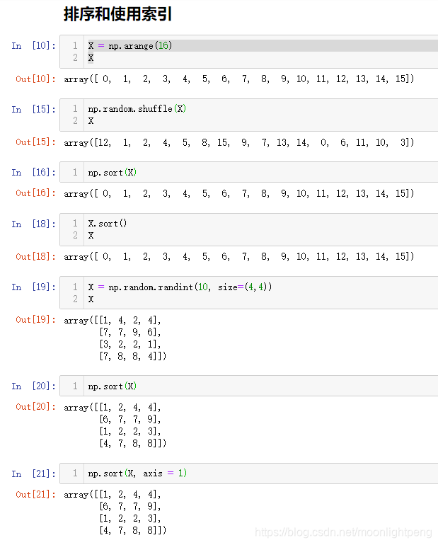 Python3入门机器学习经典算法与应用 第3章 Numpy中的arg运算_arg算法-CSDN博客