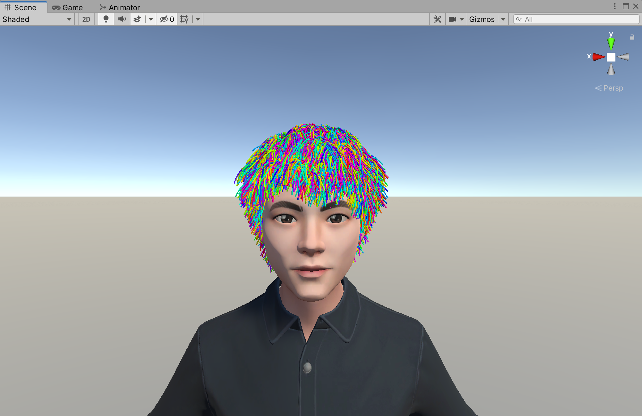 Unity Hair 毛发系统 初体验_unity hairfx-CSDN博客