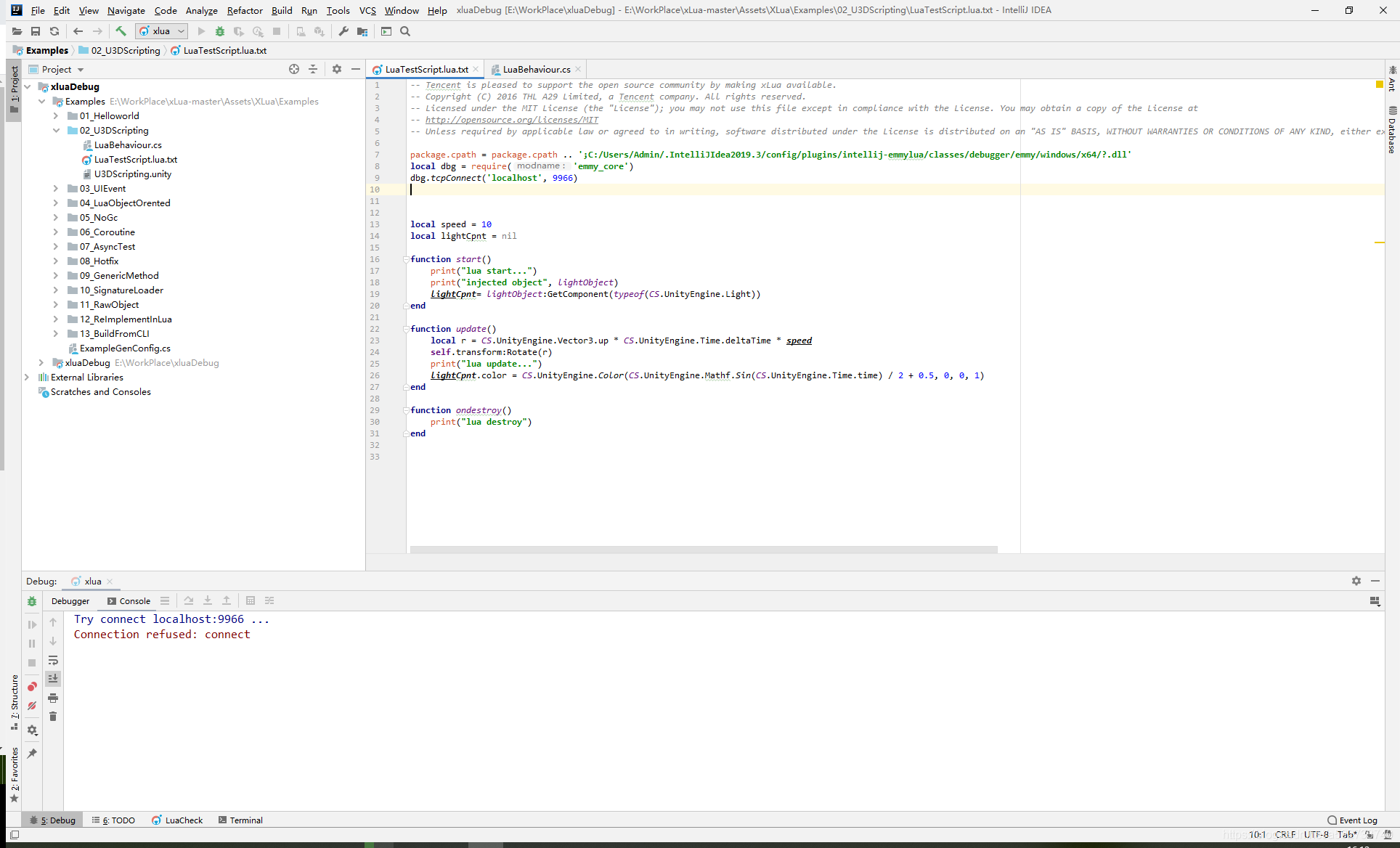 如何利用Idea和Emmy插件调试Xlua项目_idea配置xlua-CSDN博客