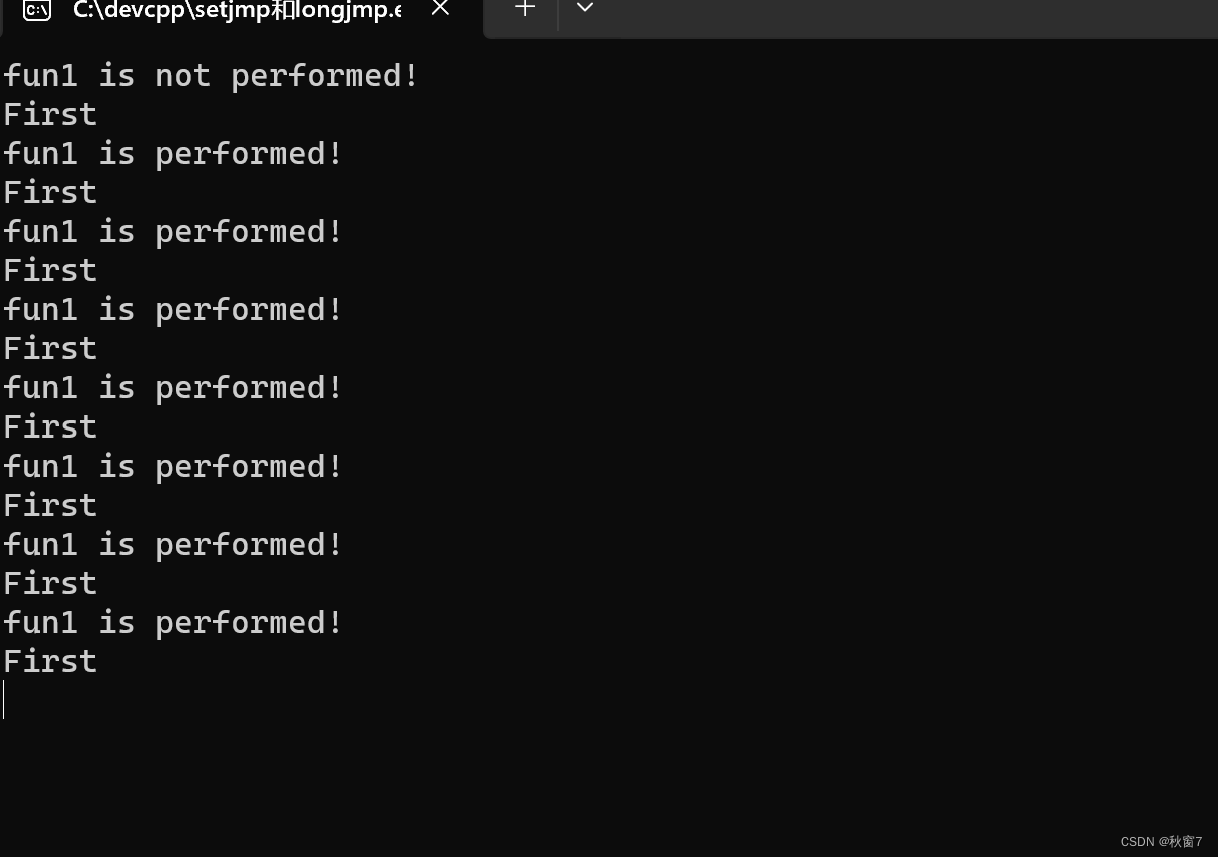 使用setjmp和longjmp实现多函数间跳转_longjmp多级跳转-CSDN博客