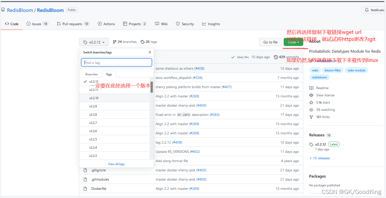 Redis安装布隆过滤器(RedisBloom)遇到的报错_redisbloom-2.4.5 安装失败-CSDN博客