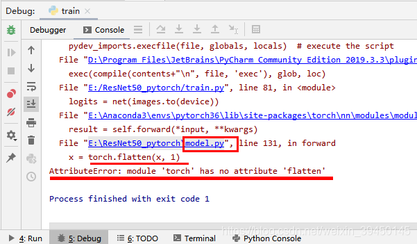 (PyTorch0.4.0) AttributeError: module 'torch' has no attribute 'flatten'_attributeerror: module ...