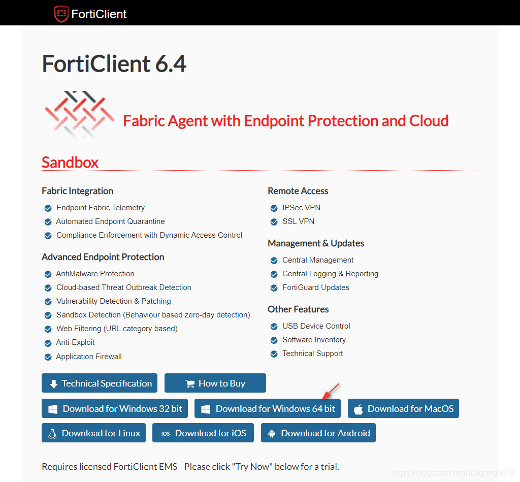 【隧道篇 / SSL】(6.4) 01. 下载 FortiClient 客户端软件 FortiGate 防火墙_forticlient cli ...