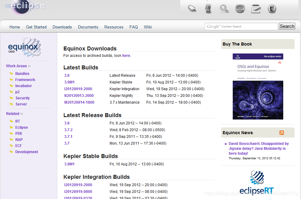 OSGI---Eclipse搭建_eclipse osgi环境搭建-CSDN博客