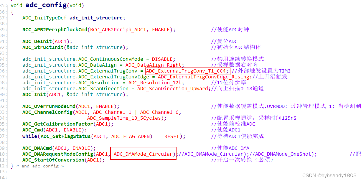 STM32F051使用TIM1_CC4触发ADC读取_选择 cc4 触发 adc-CSDN博客